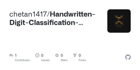github chetan1417 handwritten digit classification python tensorflow