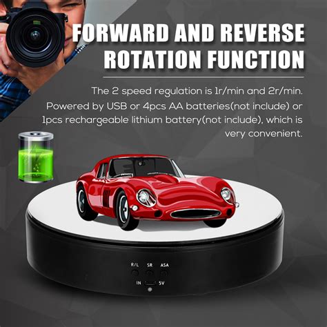 360 Degree Turntable Display Stand For Photography Vicedeal