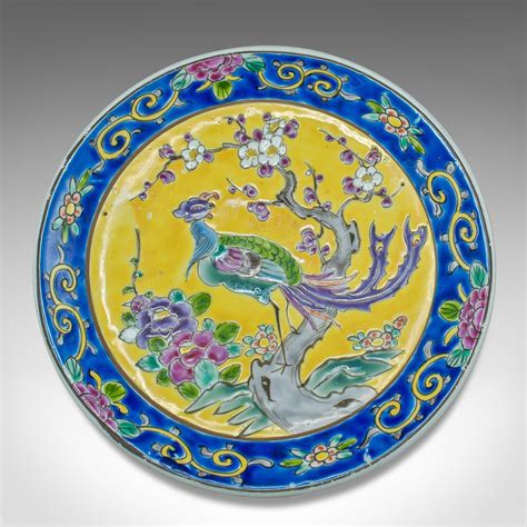 Antique Chinese Decorative Plate 1890s For Sale At Pamono