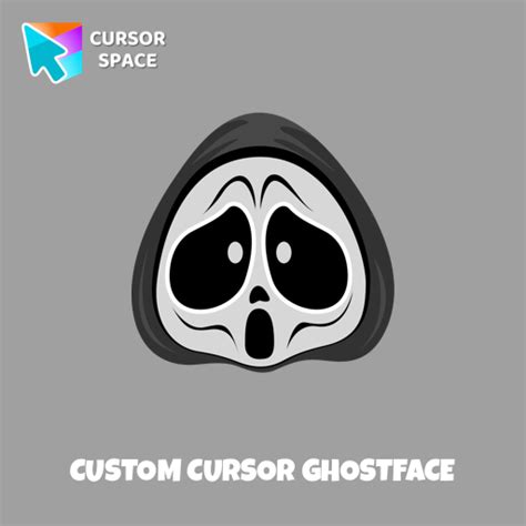 Cute Cursor Custom Cursor Ghostface Cursor Space
