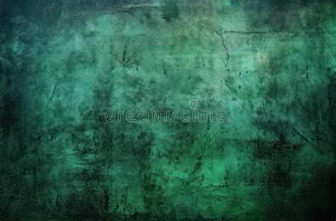 Dark Green And Scary Grunge Wall Concreate Texture Background Ai
