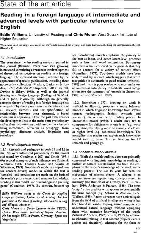 English Text To Read Intermediate Uno