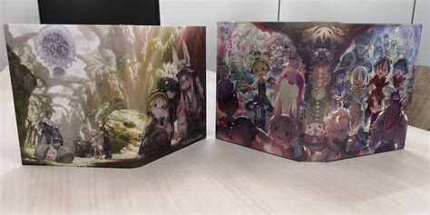 アニメ「メイドインアビス」公式 On Twitter 「メイドインアビス 烈日の黄金郷」 Blu Rayanddvd上巻はこんな感じです。 と