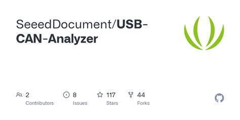 Github Seeeddocumentusb Can Analyzer