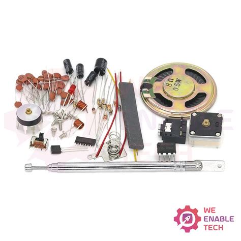 Amfm Radio Diy Kit With Case
