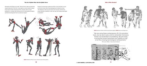Spider Man Into The Spider Verse The Art Of The Movie Concept Art World