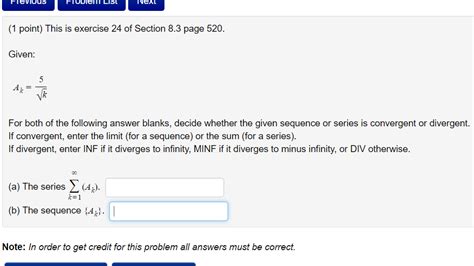 Solved Given 1 2 For Both Of The Following Answer Blanks