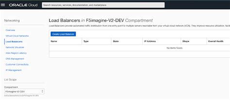 cloud architect devops troubleshooting how to setup oci load balancer