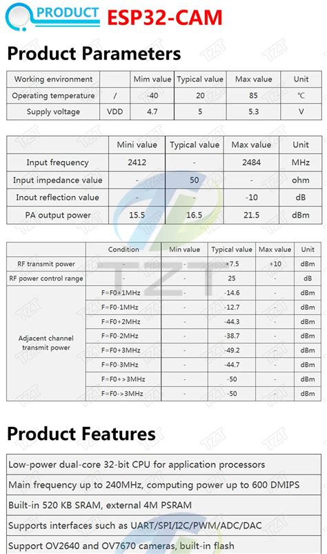 ESP CAM WiFi Bluetooth Module Camera Module Development Board ESP