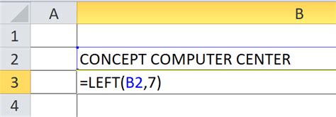 Left Formula In Excel In Hindi I How To Use Left Formula In Excel