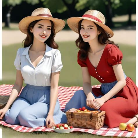 Asian White Girls Sundresses Vectors And Illustrations For Free Download