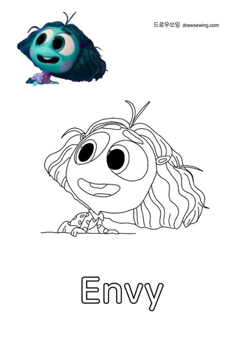 Dibujos De Intensamente 2 Para Colorear E Imprimir Las Nuevas Emociones