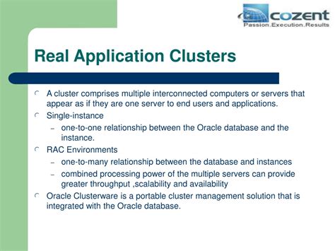 Ppt Scalability And Reliability Using Oracle Real Application Clusters Powerpoint Presentation