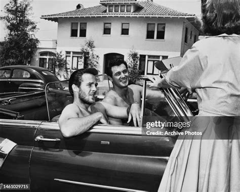 American Actor Bob Preble And American Actor Rock Hudson Both News Photo Getty Images