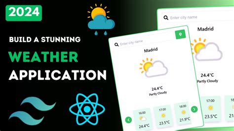 Build A Real Time Weather App Using React Tailwind Css And Weatherapi Integration Part 1 Ui