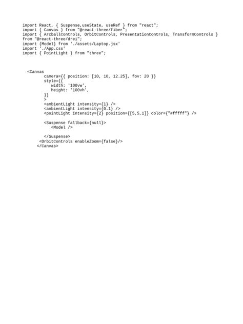 3d Model Boilerplate Code Pdf Computers