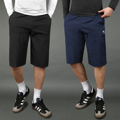 [무료배송] 남성 쿨 반바지 아이스 트레이닝복 바지 운동 체육복 티몬