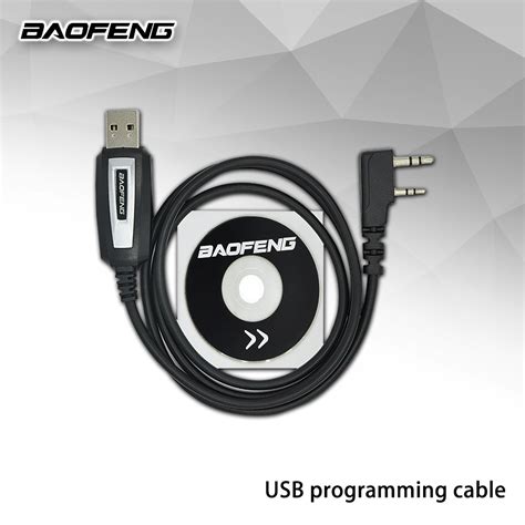 Baofeng USB Programming Cable Walkie Talkie Coding Cord K Port Program Wire Usb Cable Shopee