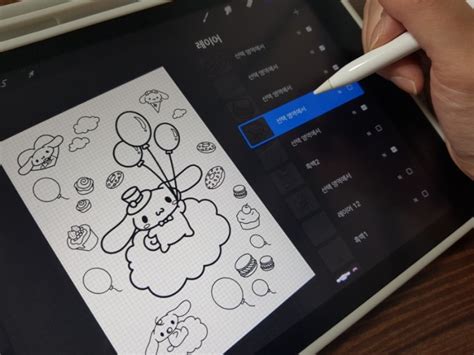 [무료도안] 산리오캐릭터 시나모롤 색칠공부 2 네이버 블로그