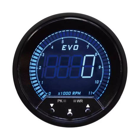Motor Meter Racing Aftermarket RPM Cylinder Rev Counter Tachometer For Sport Car Truck With