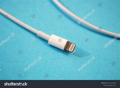 Usb Type C Port Cable White Stock Photo Shutterstock