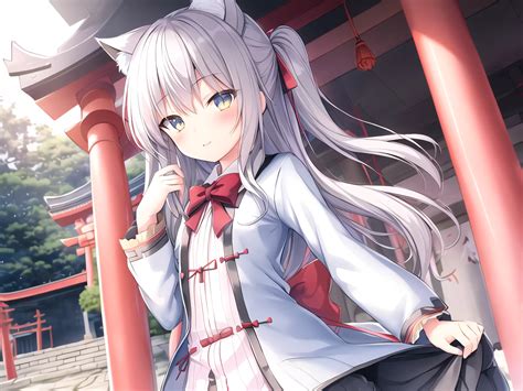 お正月猫耳少女 Yuma 猫耳aiイラストの作品 Aipictors Ai画像投稿サイト・生成サイト