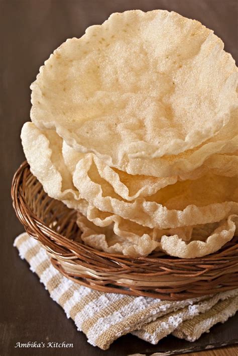 Elai Vadam Stand Vadam Rice Papadum Recipe