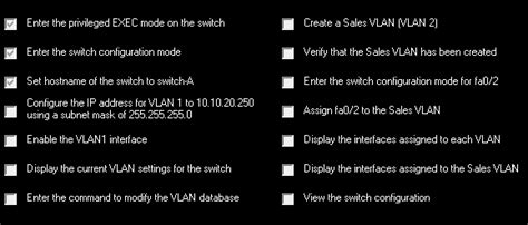 V Enter The Privileged Exec Mode On The Switch Create
