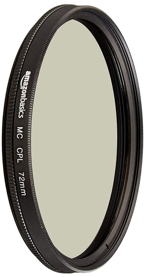 Amazonbasics Circular Polarizer Camera Lens Filter 72 Mm