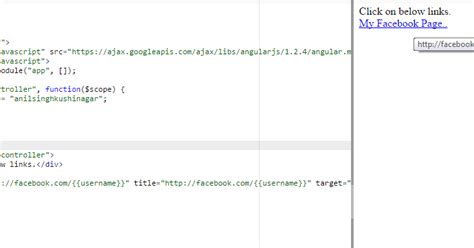 Ng Href Directives In Angularjs