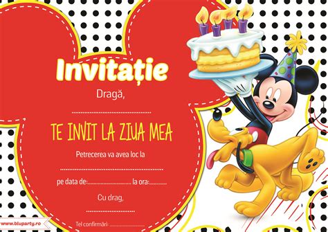 Invitatii Petrecere Copii Luvdast