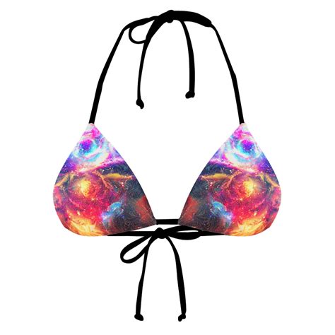 Fantasy Black String Bikini Top Set 4 Lyfe Apparel