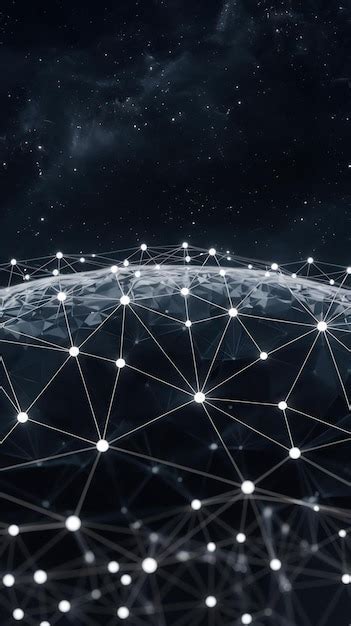 The Interconnected World Of Iot Visualizing A Network Of Nodes Devices
