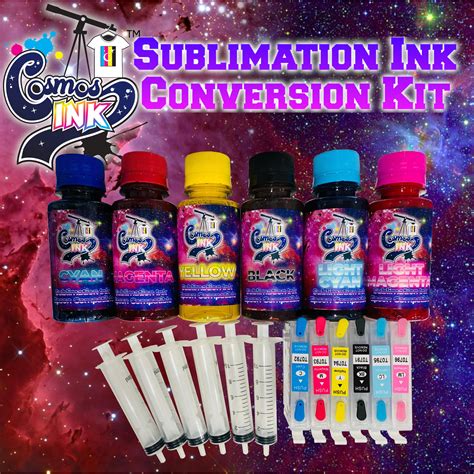 Sublimation Ink Conversion Kit For Epson Artisan 1430 And Stylus Photo