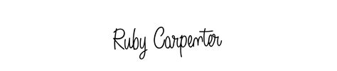76 Ruby Carpenter Name Signature Style Ideas Ideal Name Signature