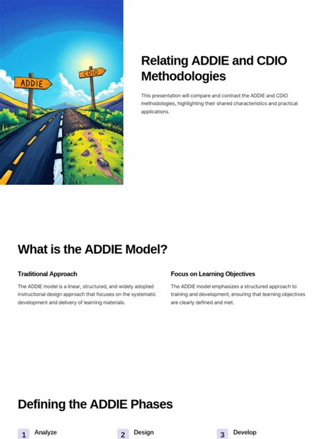 Relating Addie And Cdio Methodologies Pdf Cognitive Science Cognition