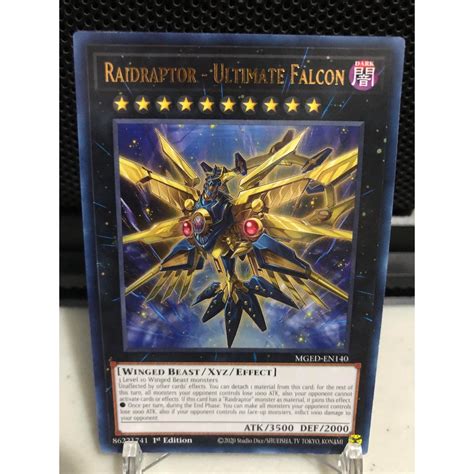 Raidraptor Ultimate Falcon Mged En140 1st Edition Shopee Singapore