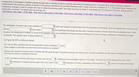 solved a researcher is interested in whether people are less
