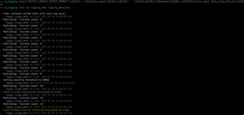 Better Console Logging Ros General Open Robotics Discourse