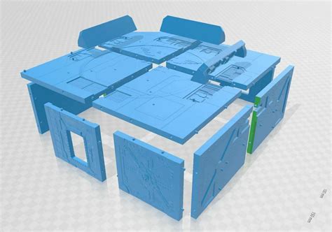 ⚔ Imperial Firebase・free Obj File For 3d Printing・cults