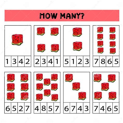 How Many Count How Many Objects Are Hidden In The Picture How Many