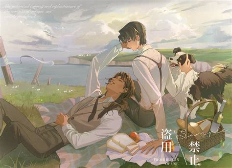 Klein Moretti And Azik Eggers Lord Of The Mysteries Drawn By Dollyja