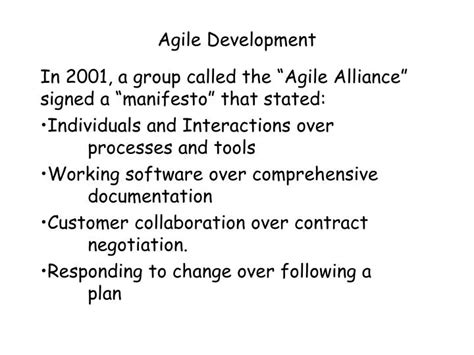 PPT Agile Development PowerPoint Presentation Free Download ID