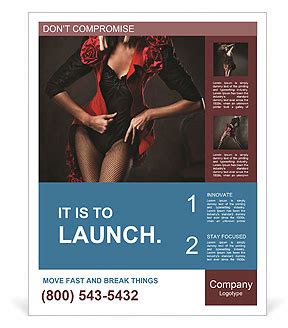 Sensual Fashion Photo Shooting Poster Template Design ID 0000016948 SmileTemplates Com