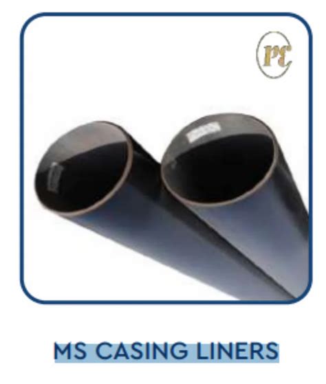 Ms Casing Liners At Best Price In Kolkata By Pooja Enterprises Id 2856325663448