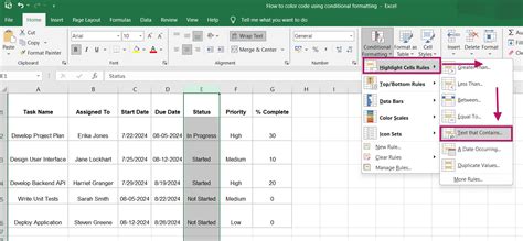 How To Color Code Cells In Excel Clickup