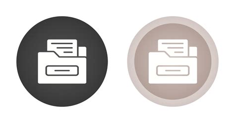 File Folder Vector Icon 40053766 Vector Art At Vecteezy