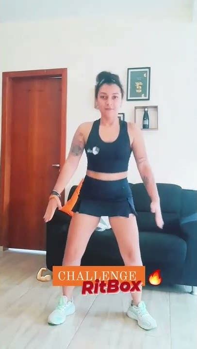 NÃo é Dança É Treino 🔥💪🏼🧡 Ritbox Shorts Treinoonline Treinoemcasa