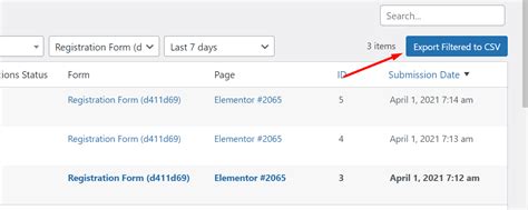 how to manage form submissions in elementor without an additional