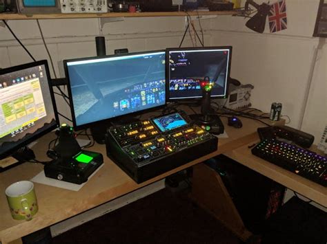 flight simulator custom controls arduino project hub